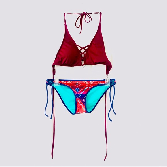 Mossimo And Bikini La Swim Mismatched Small Bikini Poshmark